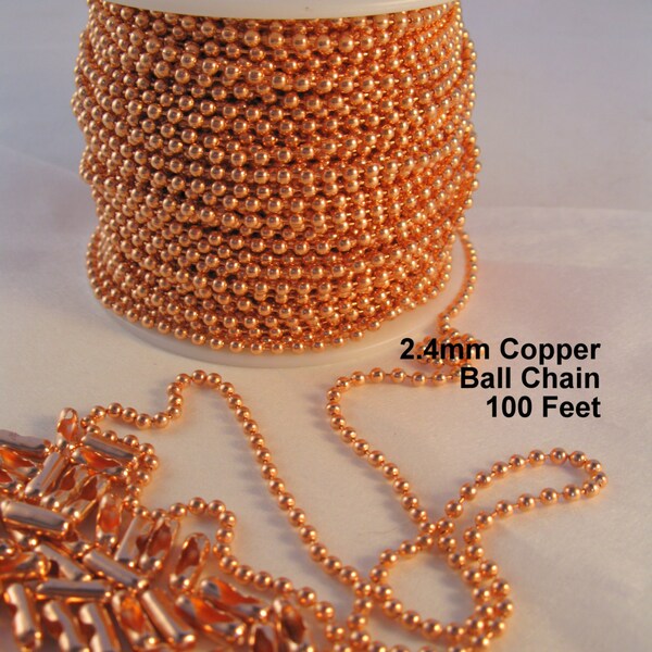 Copper Chain - Etsy