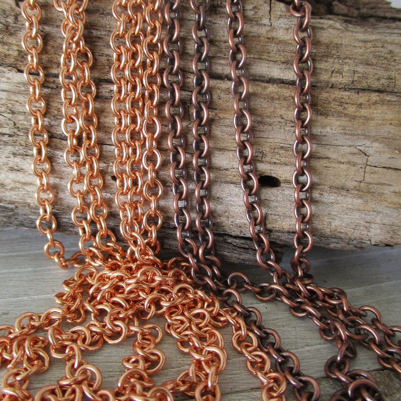 Copper Chains in Bulk - Etsy