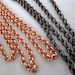 Copper Rolo Chain 4.6mm: Bright or Oxidized, Bulk Lengths (no Clasp) - Etsy
