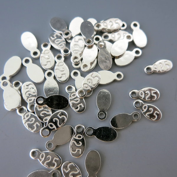 Sterling Silver Tag - Etsy