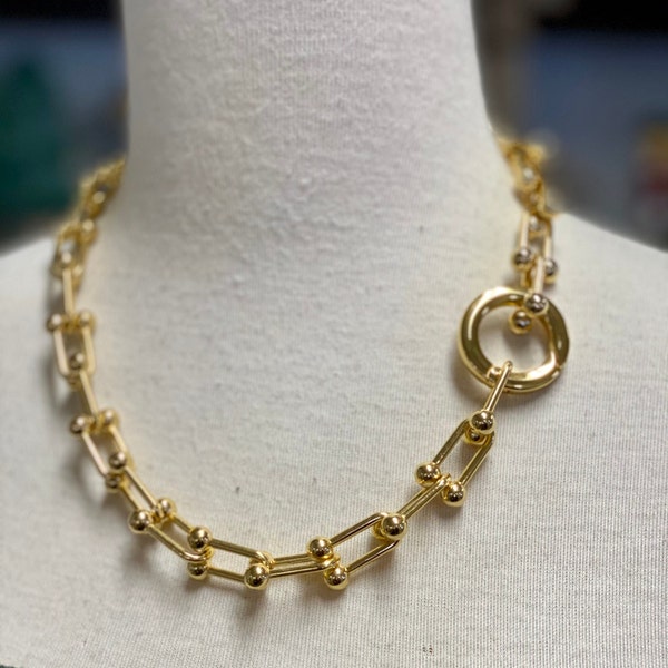 Short Chain Necklace - Etsy