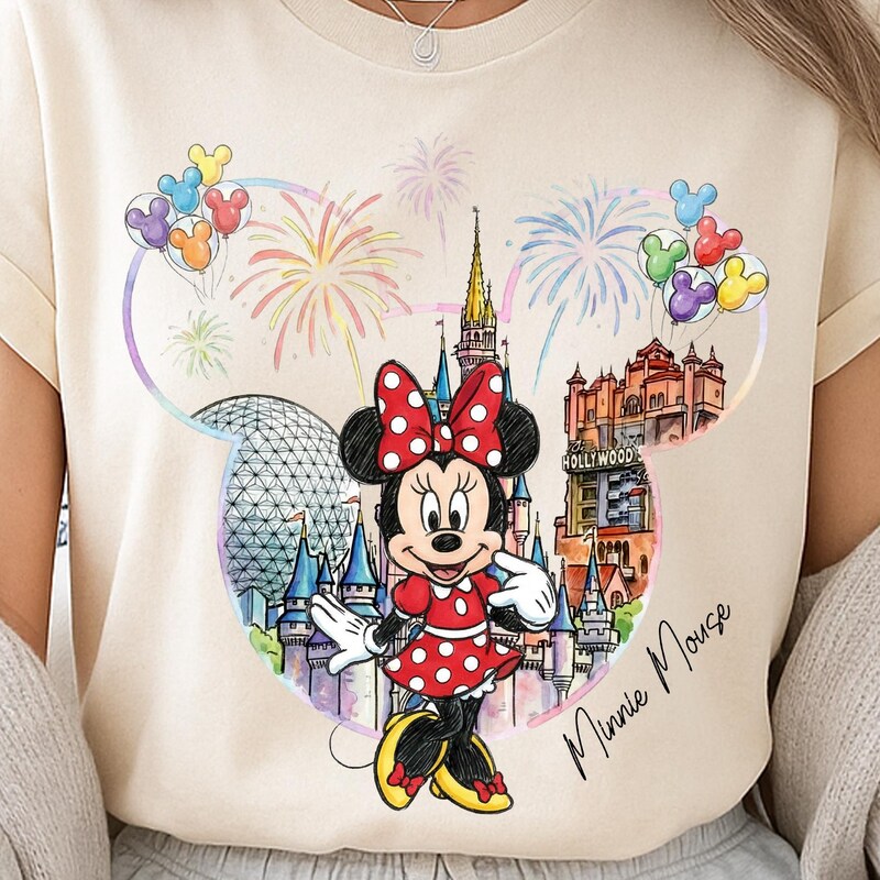 Minnie Mouse Fan Art - Etsy