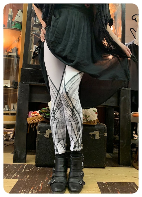 Light Fairy Leggings FAETOPIA Fairy Wing Tights Legwear | Etsy Canada