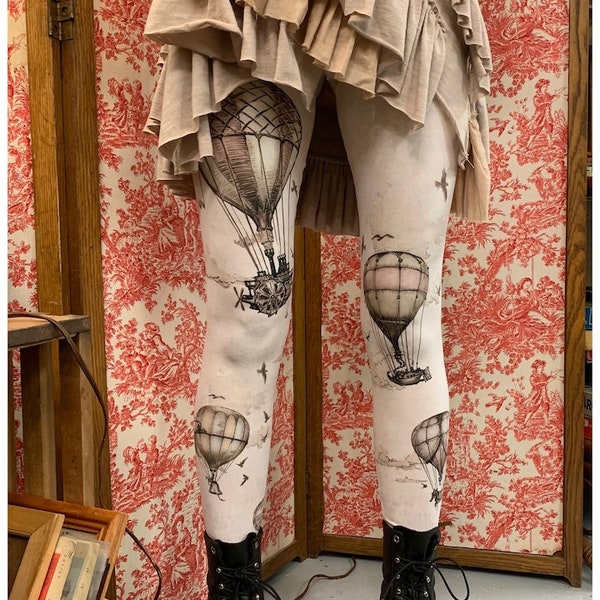 Steampunk Leggings - Etsy