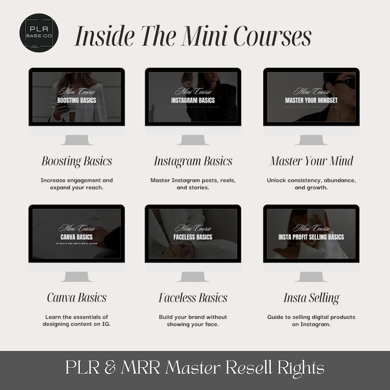 Digital Business Starter Pack 12 Mini Courses With PLR & MRR Bundle ...