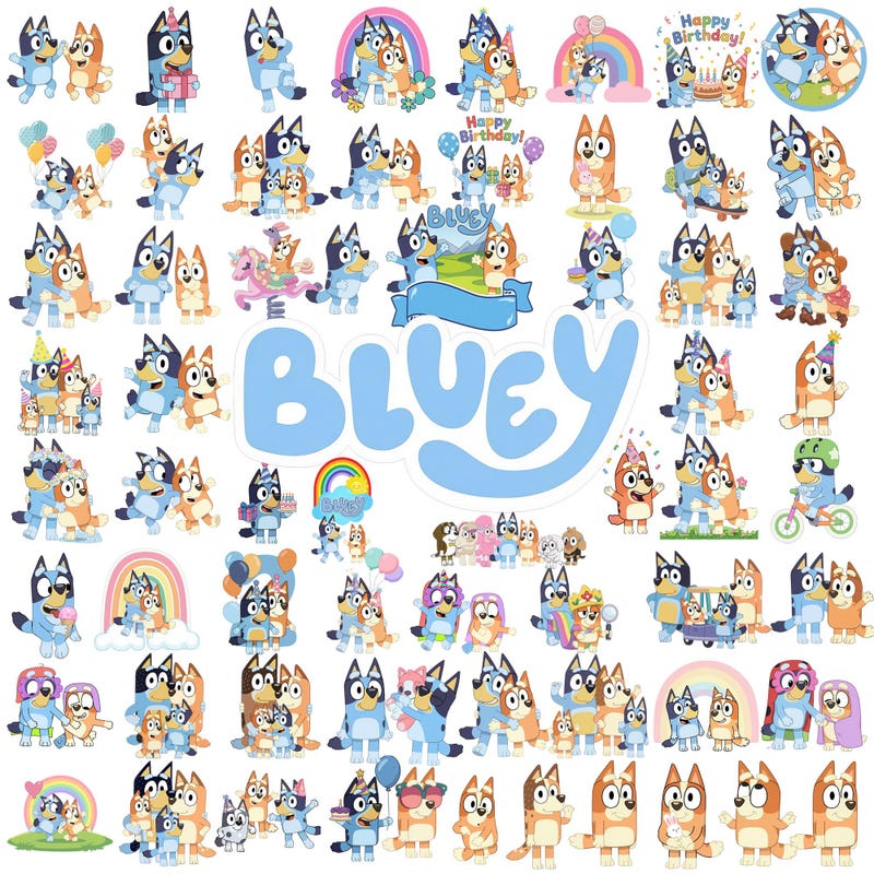 Dog Birthday Stickers - Etsy