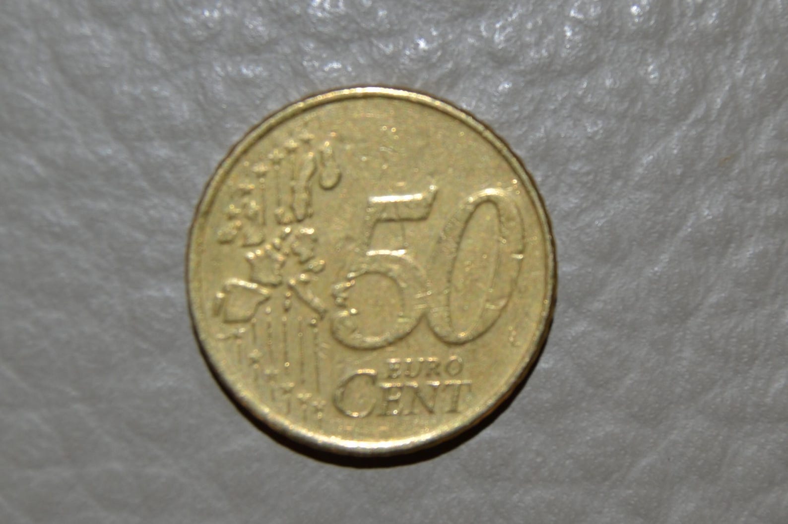 Very Rare 50 Cent Coin Minted in 1999 Depicting Queen Beatrix of the ...