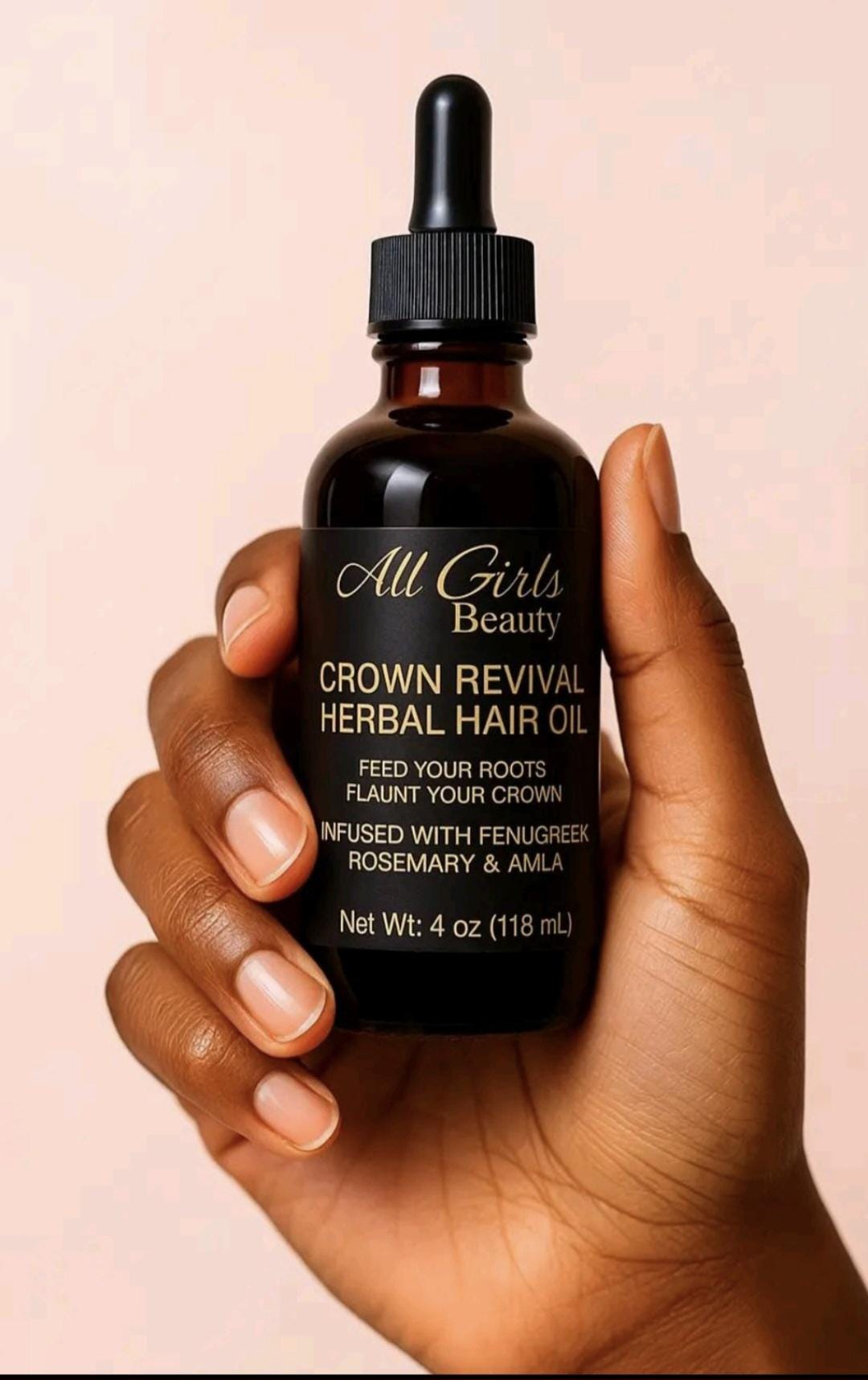 Crown Revival Herbal Hair Oil 4oz(118ml) - Etsy