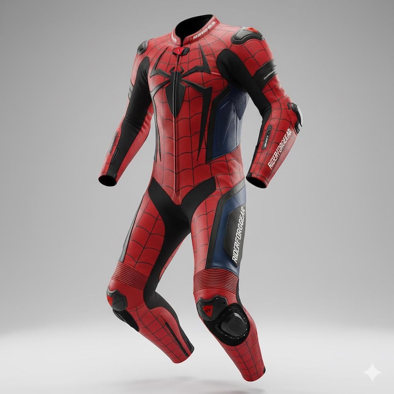 Motorbike Suit Spiderman - Etsy UK