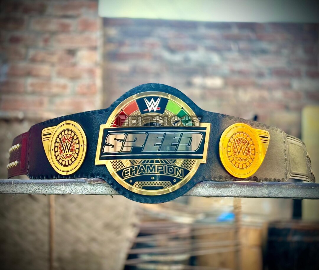 New Speed 2024 Championships Replica Title Belt - Etsy