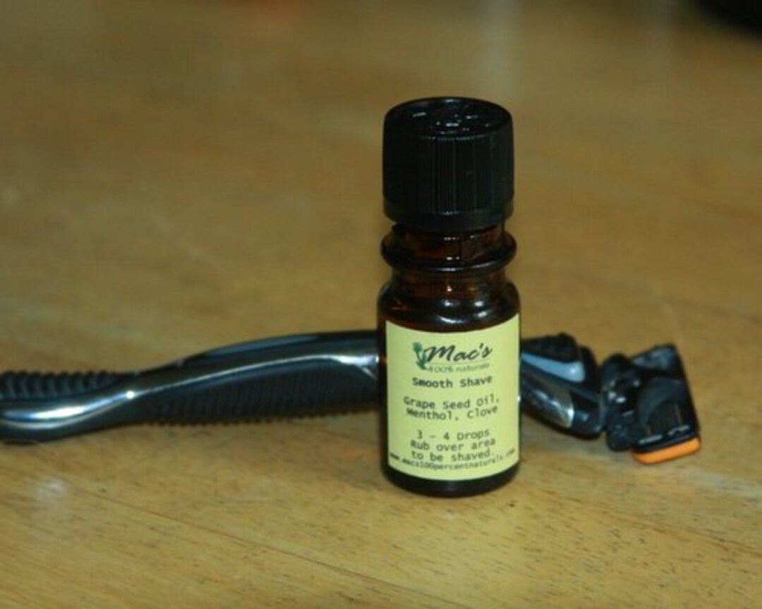 New Improved Mac's 100% Naturals Smooth Shave for Men & Women, Shaving ...