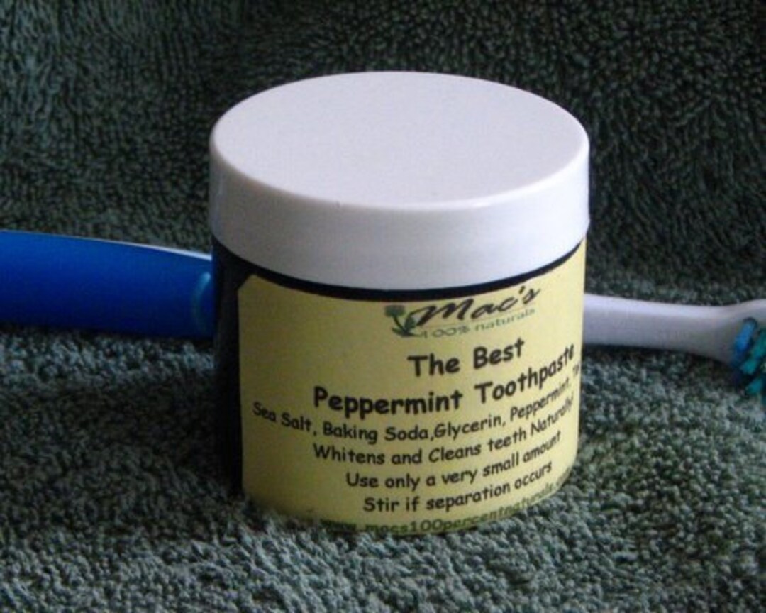 Mac's 100% Naturals Best Mint Toothpaste, Peppermint, Cinnamint ...