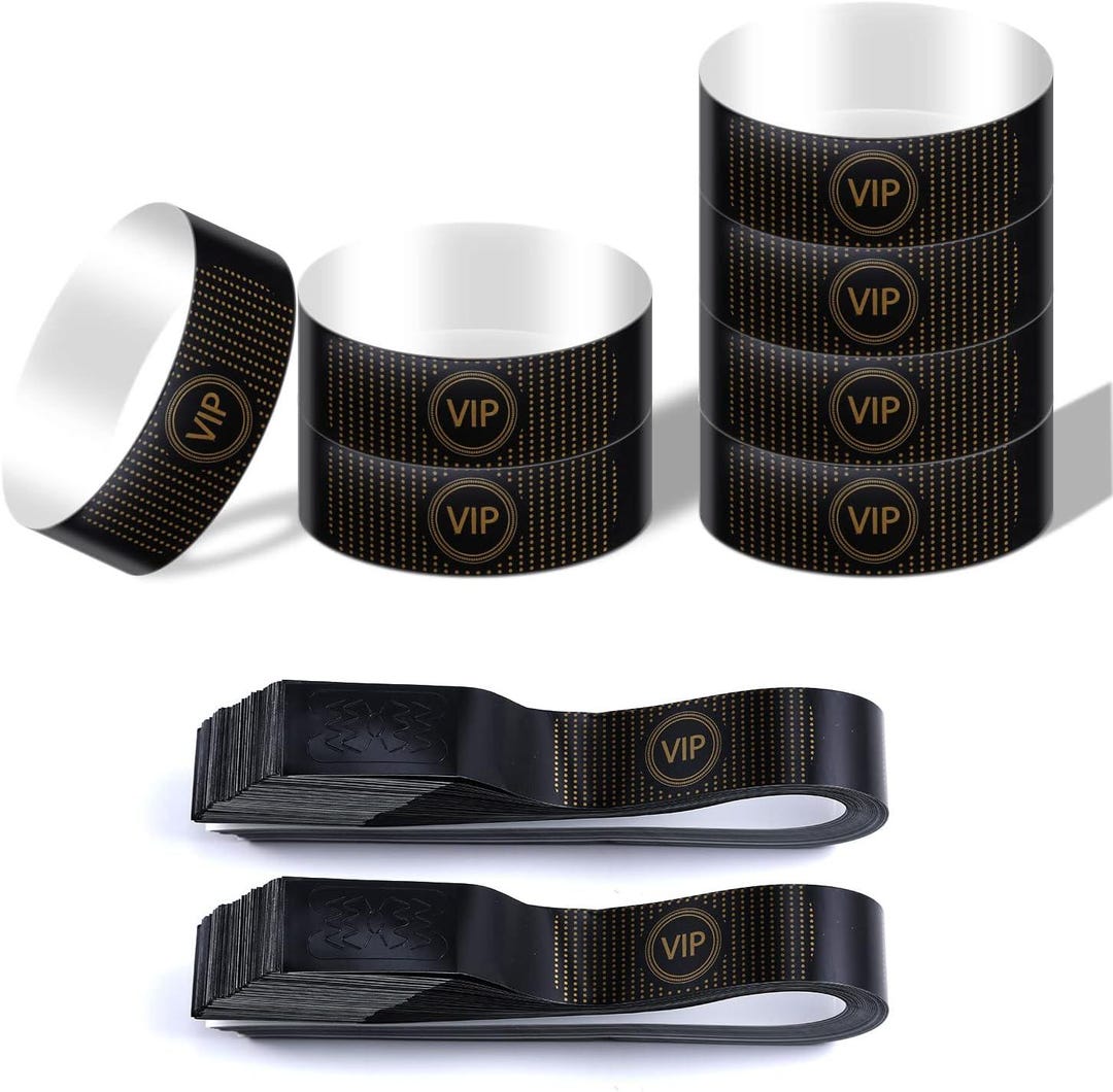 VIP Wristbands for Birthdays, Hen Party, Stag Do, Wedding, Concerts ...