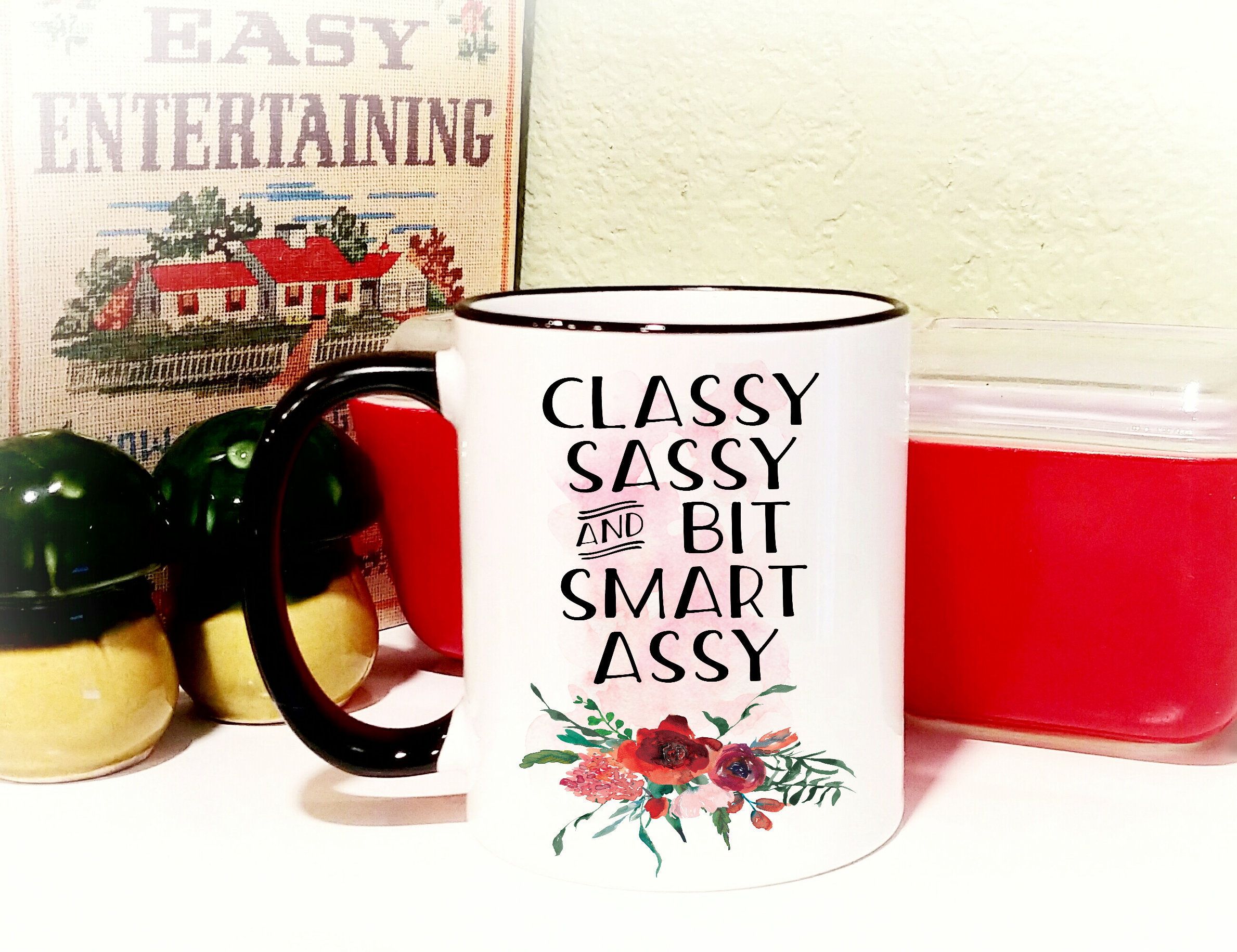 Home & Living tumblr mug sassy mug. coffee tumblr Sassy classy and a ...