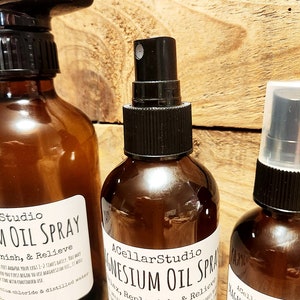 Magnesium Self Care Set, Transdermal Topical Magnesium Oil & Cream ...