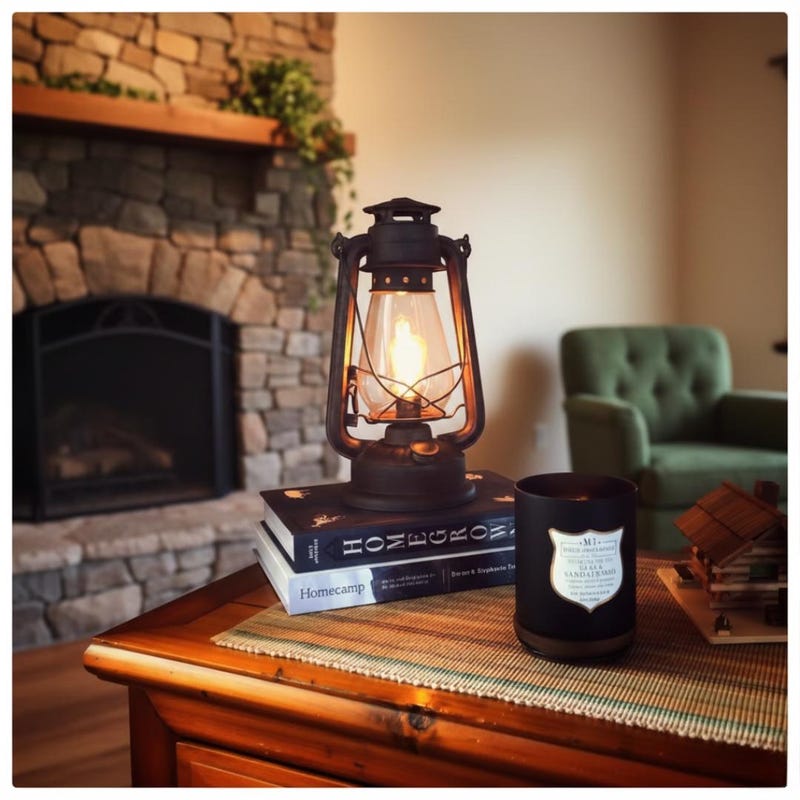 Barn Table Lamp - Etsy