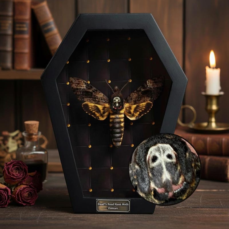 Death Head Moth - Etsy
