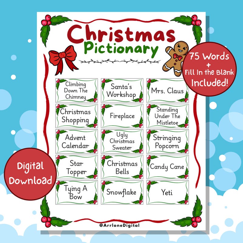 Christmas Date Games - Etsy
