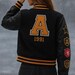 Custom Style Varsity Letter Jacket – Modern Crop Fit, Embroidered ...