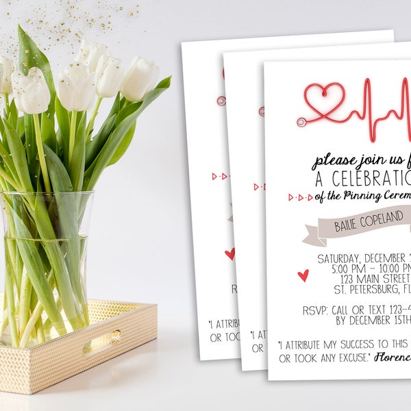 Pinning Ceremony - Etsy