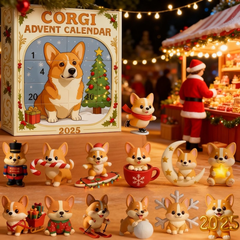 Corgi 2025 Advent Calendar - Etsy Australia