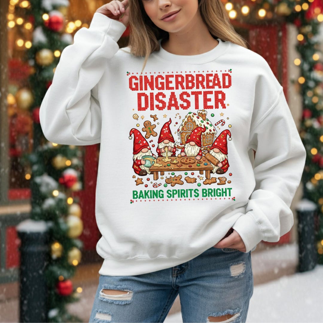 Gingerbread Disaster Elves & Holiday Baking Chaos - Etsy