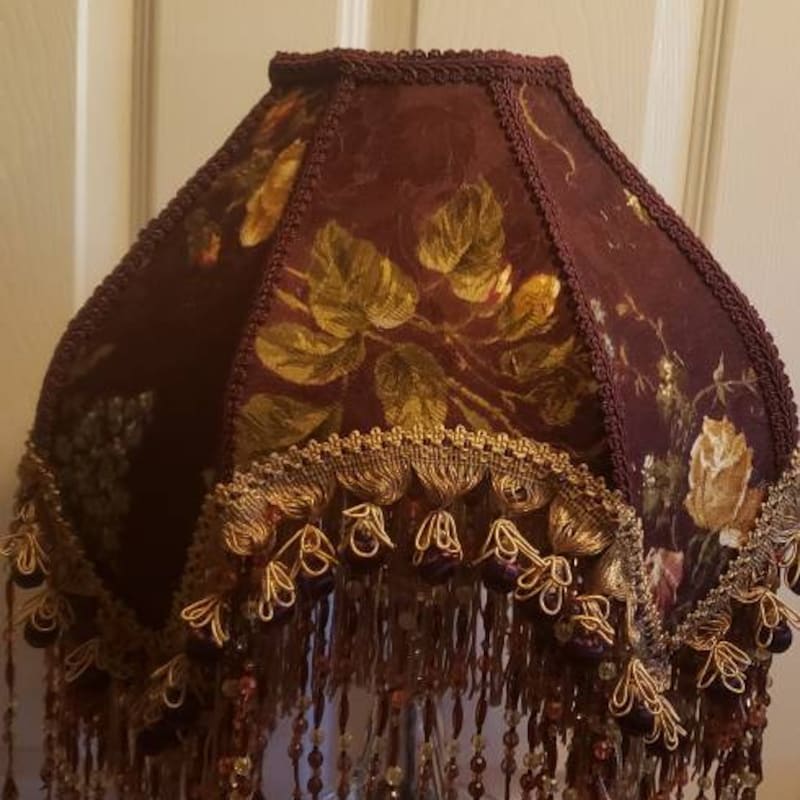 Embroidered Lamp Shade - Etsy