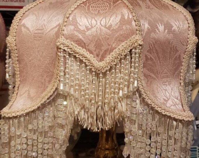 Victorian French Medium Tulip Lamp Shade pink - Etsy