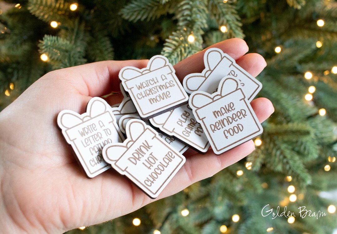 Family Christmas Activity Tokens, Christmas Bucket List, Family Advent ...