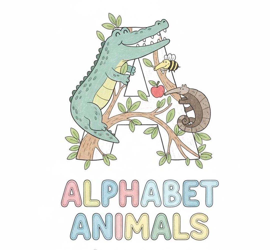 ABC Learning Bundle Printable – Alphabet Flash Cards & ABC Colouring ...