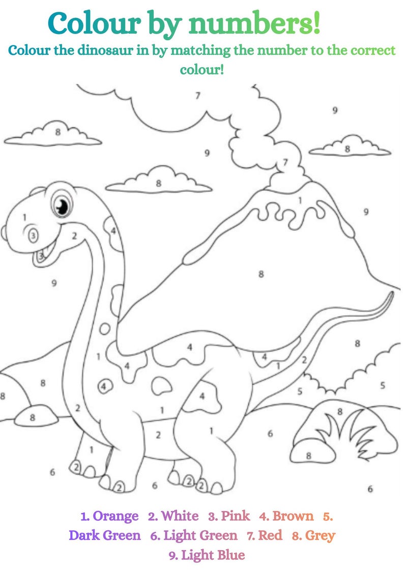 Dinosaur Activity Pack | Printable Kids Worksheets | Mazes, Word Search ...
