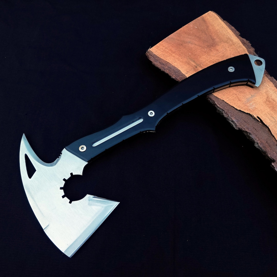 Resident Evil Requiem Hatchet Replica | RE9 Leon Kennedy Full Tang Axe ...
