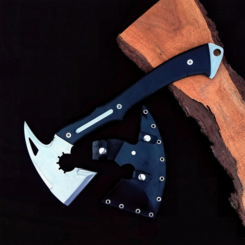 Resident Evil Requiem Hatchet Replica | RE9 Leon Kennedy Full Tang Axe ...
