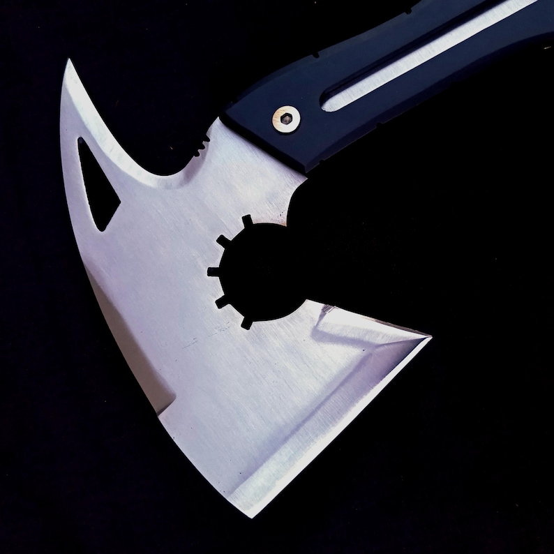 Resident Evil Requiem Hatchet Replica | RE9 Leon Kennedy Full Tang Axe ...