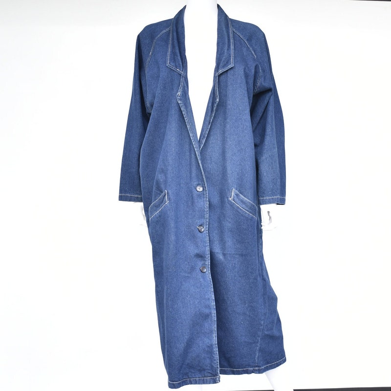 Denim Duster - Etsy