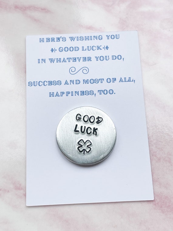 Good Luck Token Pocket Token Friendship Token Pocket Hug | Etsy