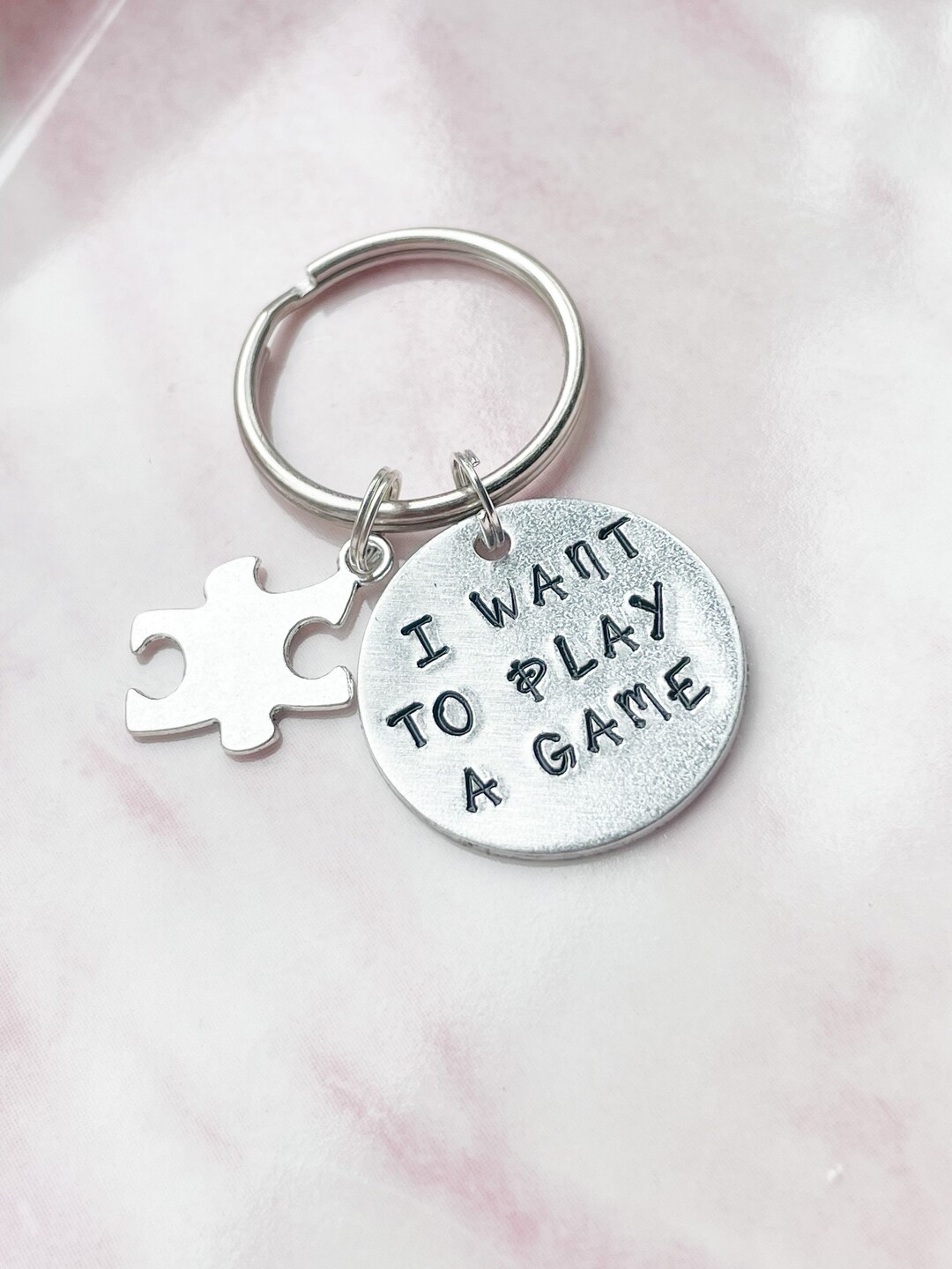 Saw Movie Keyring, Horror Movie Keyring, I Want to Play A Game, Movie ...