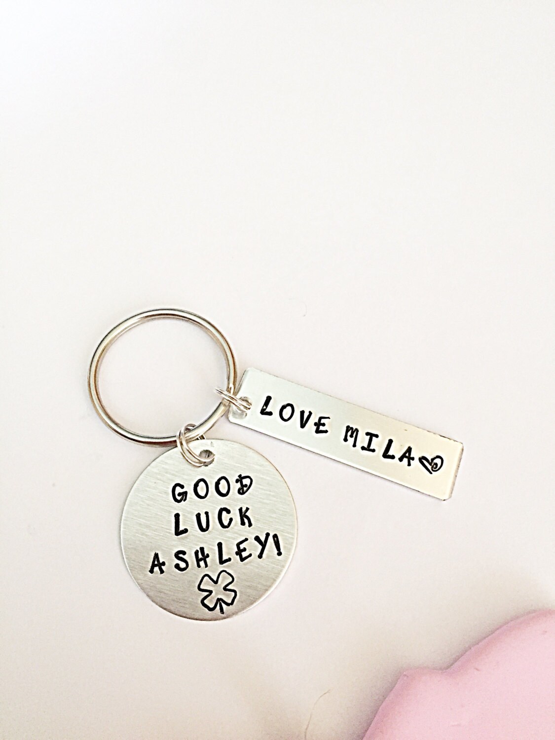 Good Luck Keyring Good Luck Keychain Personalised Good - Etsy UK