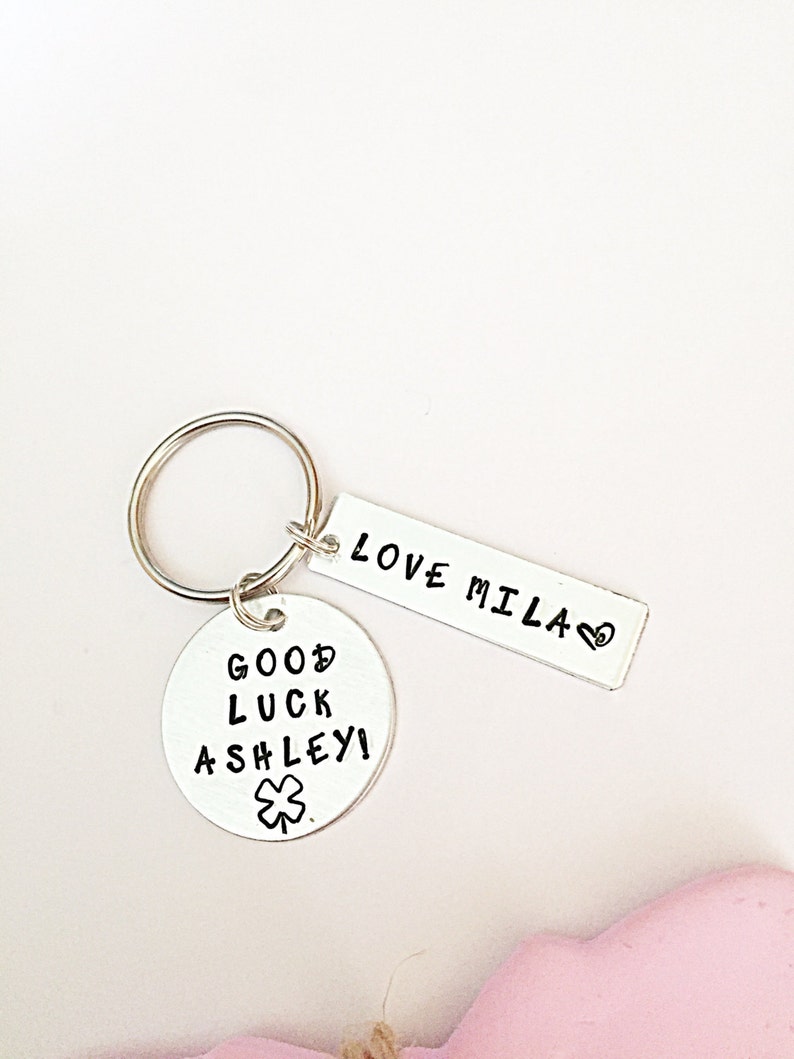 Good Luck Keyring Good Luck Keychain Personalised Good | Etsy