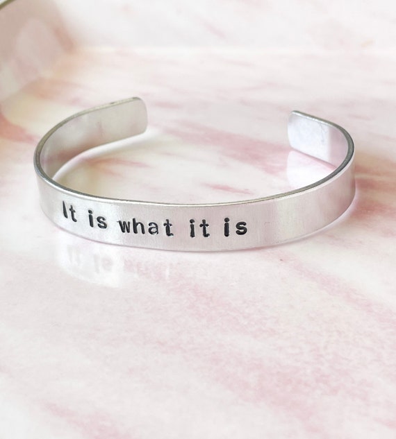 Cuff Bracelets Quotes NEW PERSONALIZED Cuff Bracelet MANTRA