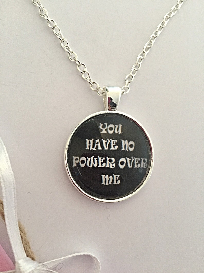 You Have No Power Over Me Labyrinth Pendant Labyrinth - Etsy