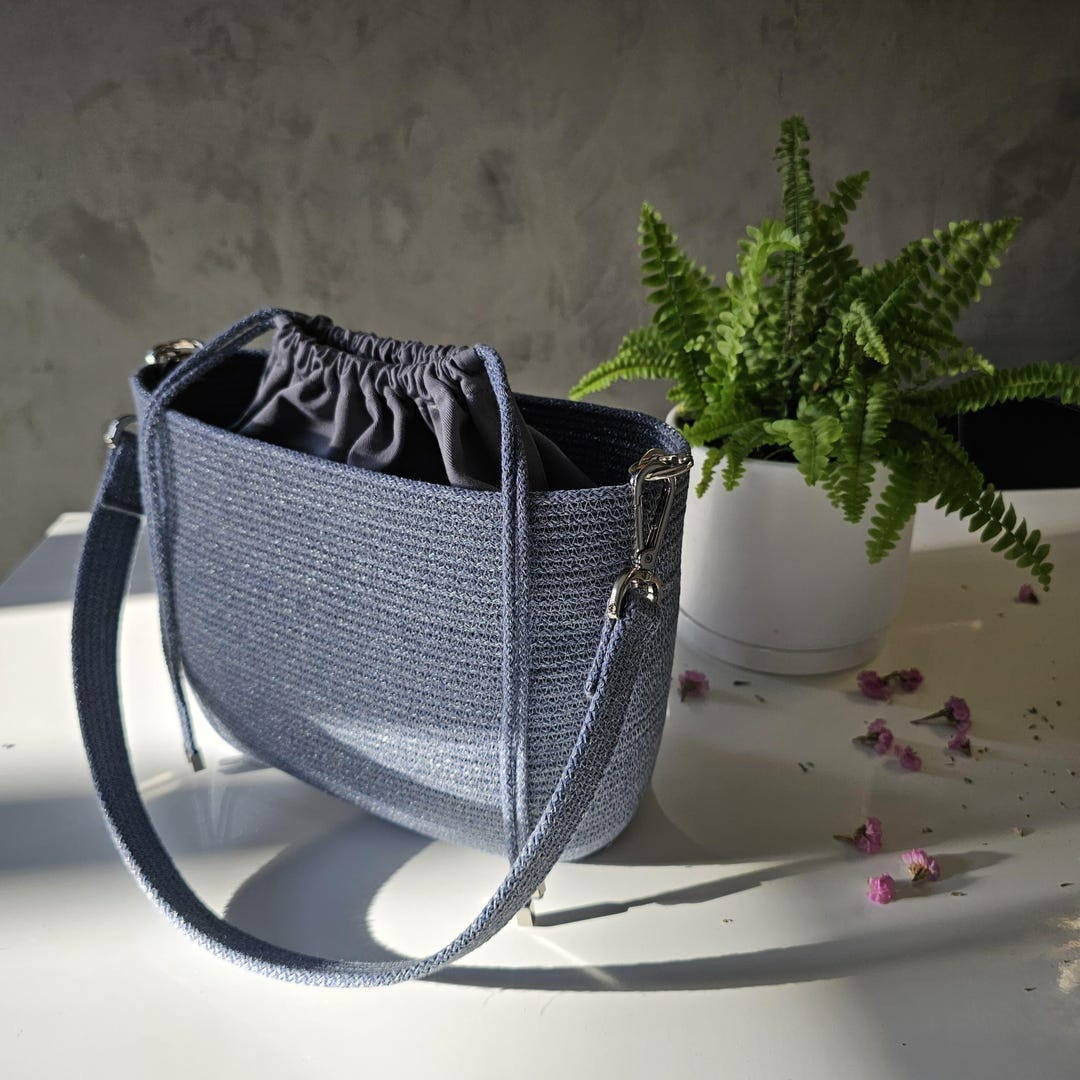 Mini Jeans Bag - Lurex - Etsy