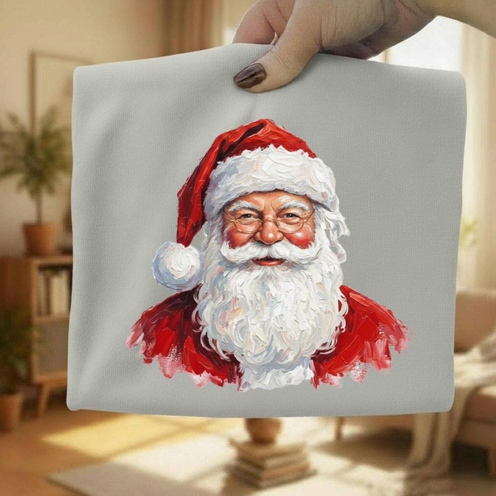 Watercolor Santa Clipart, Christmas PNG (digital Download) - Etsy