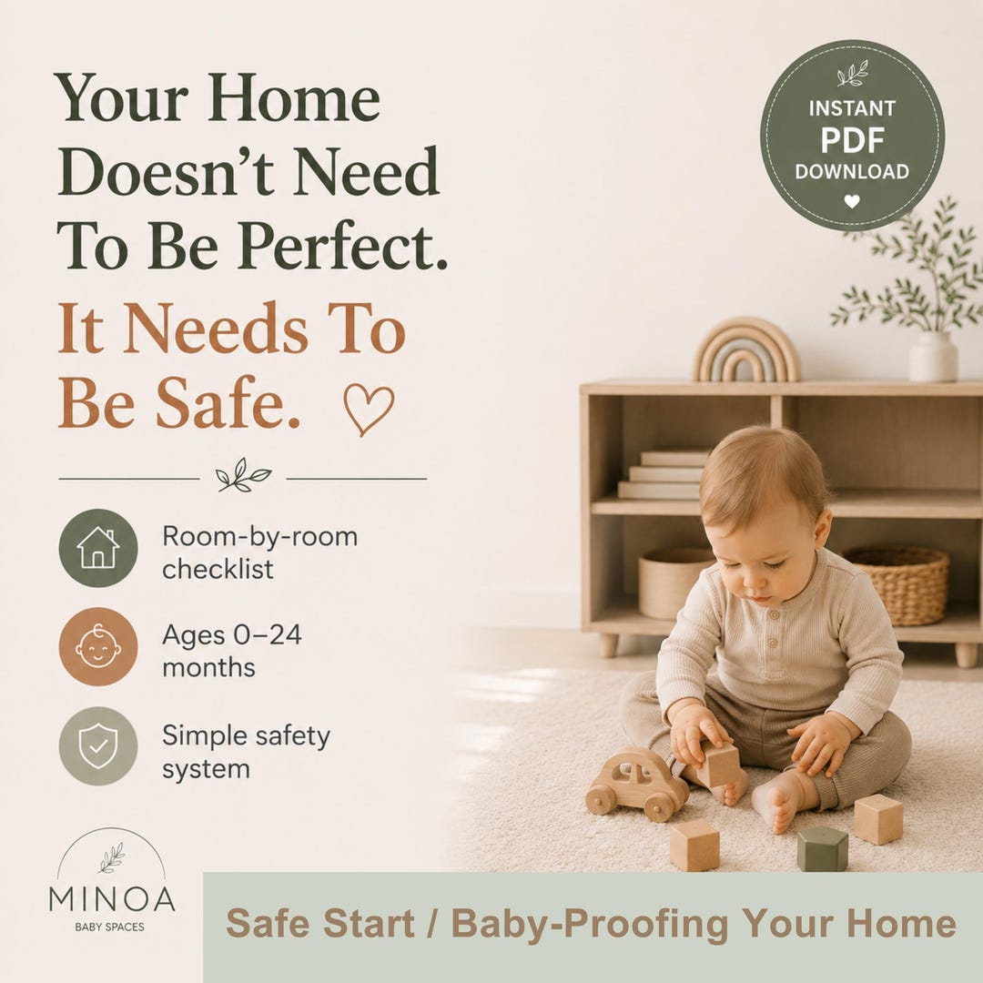 Baby Proofing Checklist PDF | Nursery & Home Safety Guide (0–24 Months ...