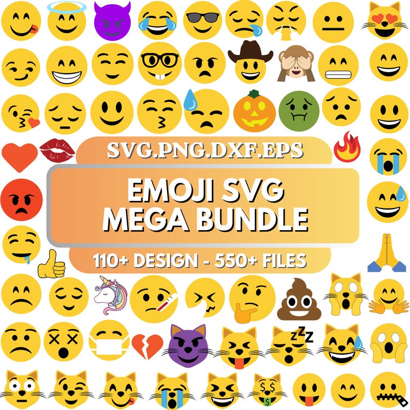 Cool Emoji Stickers - Etsy