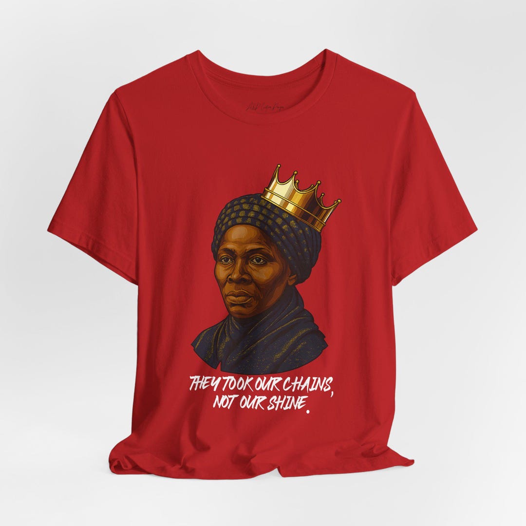 Harriet Tubman Portrait Crown T-shirt, Unisex Tee, Civil Rights ...