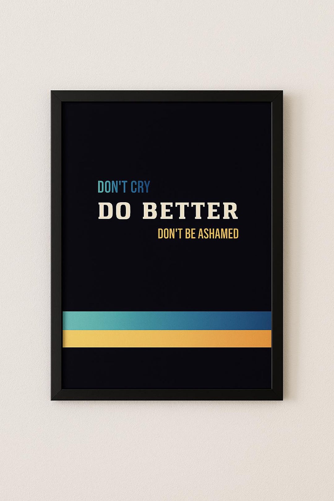 Motivational Poster Do Better - Printable Wall Art - Etsy