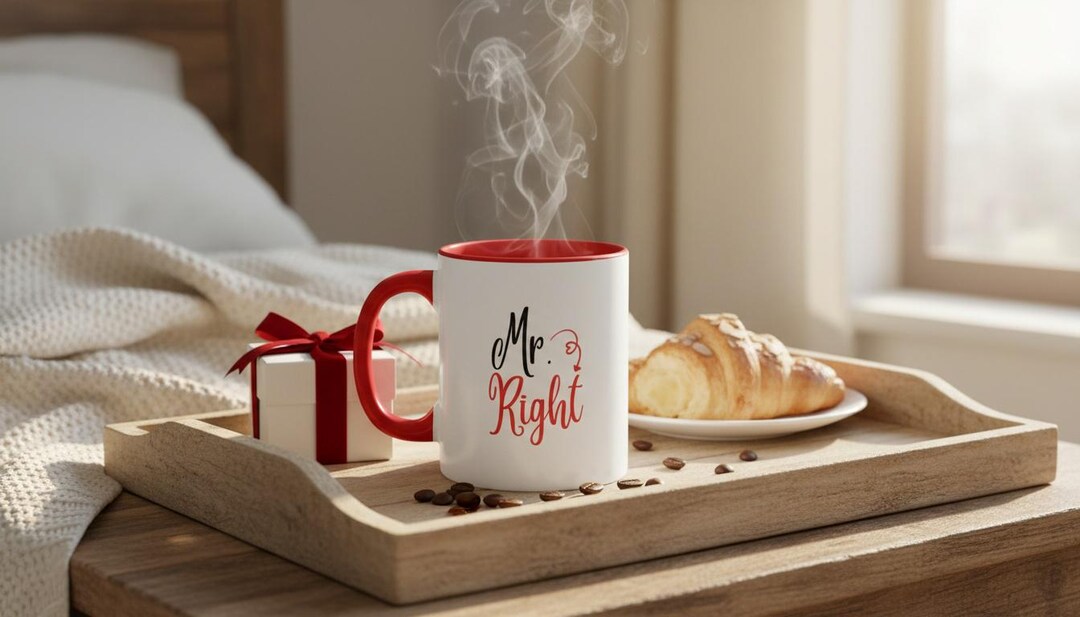 Mr Right Mug – Funny Husband Coffee Mug, Groom Gift, Wedding Gift for ...