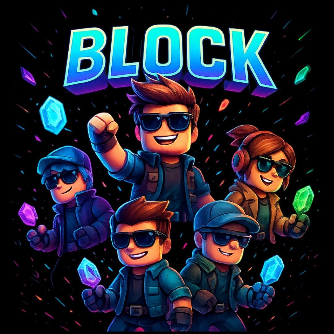 Neon Cyberpunk Block Heroes – 3D Gaming Art (digital Download) - Etsy ...