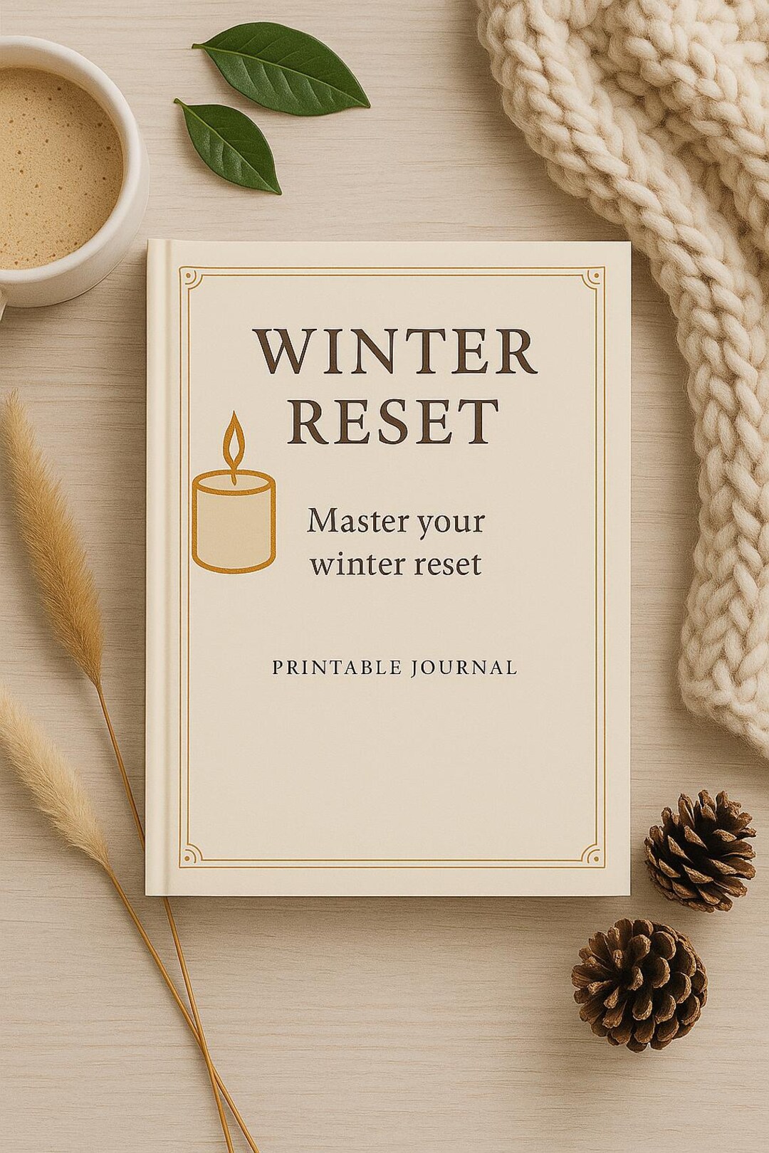 Winter Reset Journal | Cozy Printable Pages | Hygge Self-care ...